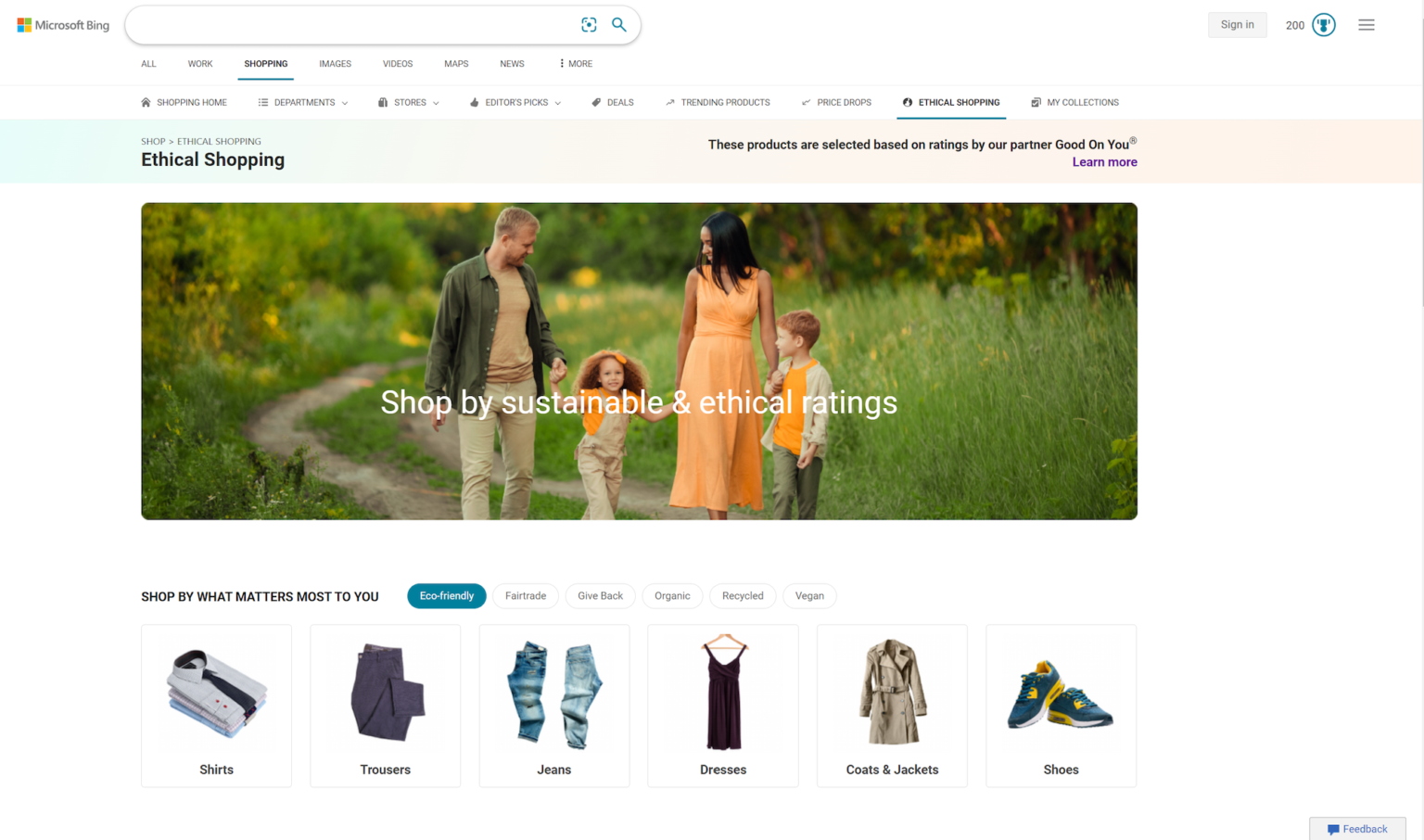 Microsoft Bing Is the First Major Search Engine to Incorporate Ethical ...