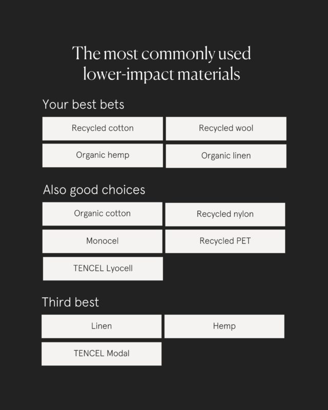 What Are You Wearing? The Ultimate Clothing Material Guide - Good On You
